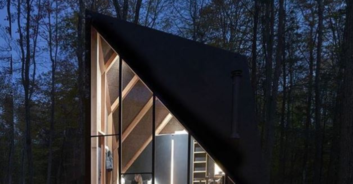 A triangular tiny house - Blog | Blue Brown